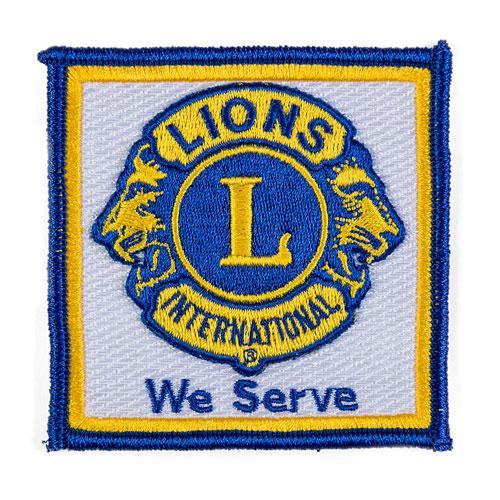 3D WE SERVE EMBROIDERED PATCH — Lions Clubs International