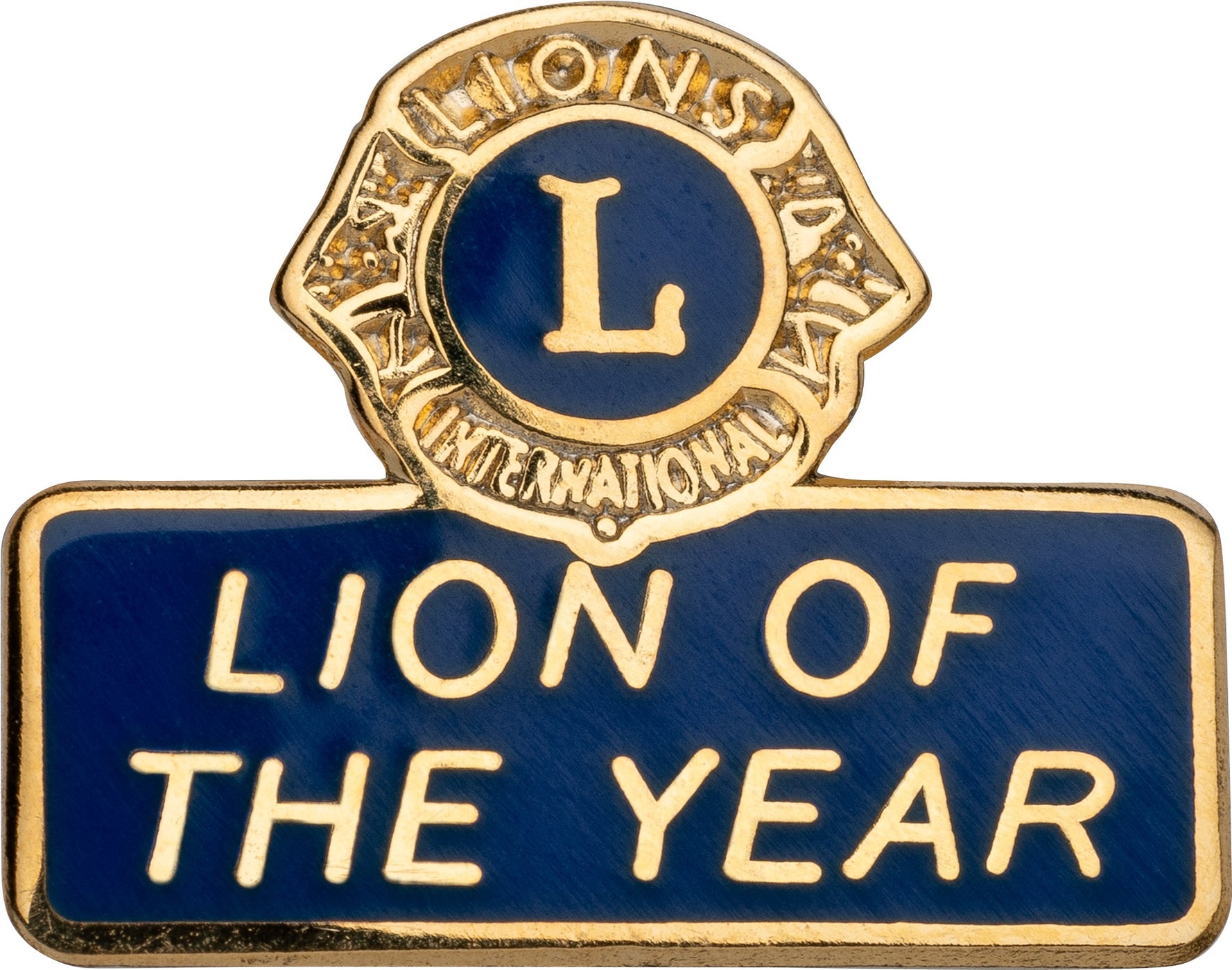 LION OF THE YEAR LAPEL TACK — Lions Clubs International
