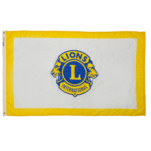 LIONS FLAG OUTDOOR 3X5 — Lions Clubs International