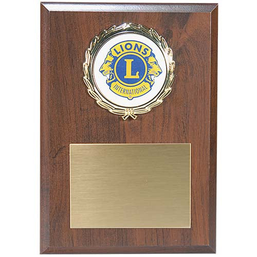 MEDALLION PLAQUE - Lions Clubs International