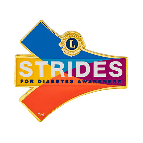 STRIDES LAPEL PIN — Lions Clubs International